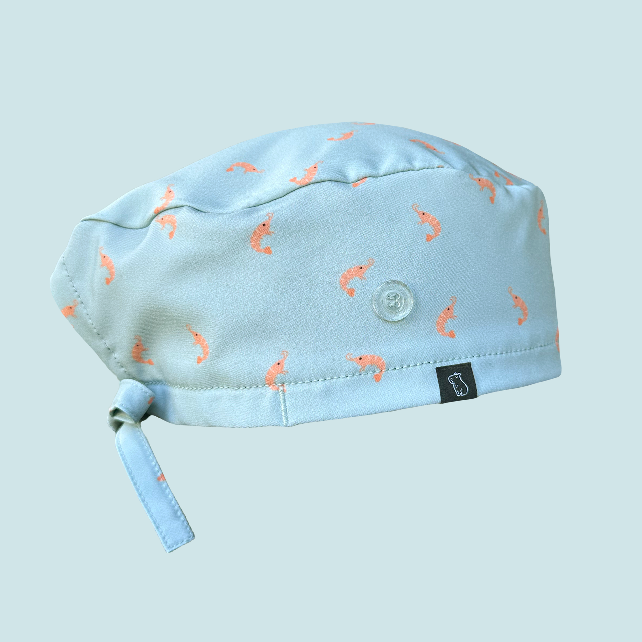 Capy Classic Scrub Cap in The Shrimp-ening