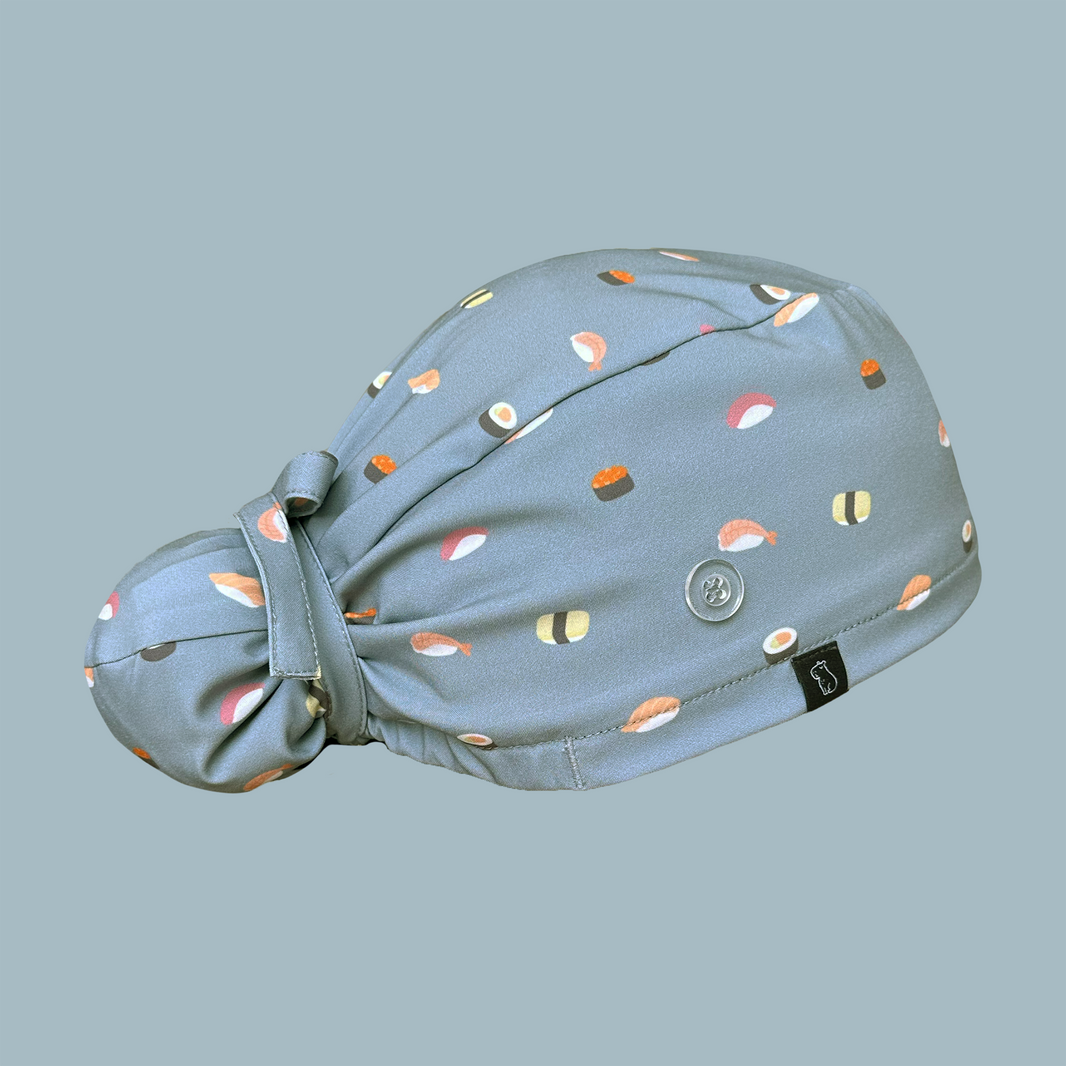 The Bun Scrub Cap: the modern scrub cap for long hair – Capy