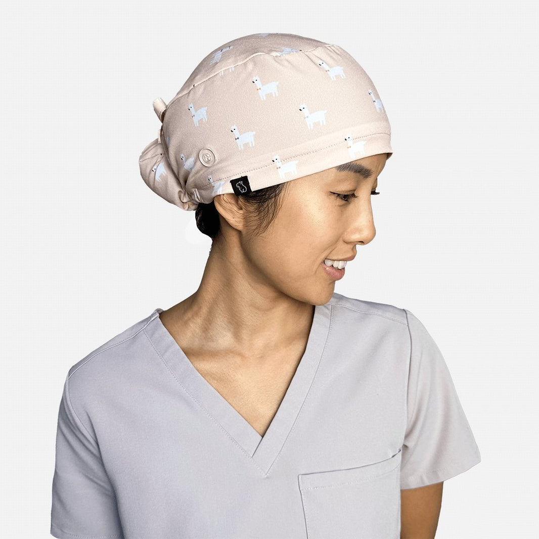 Capy Bun Scrub Cap: the modern scrub cap for long hair