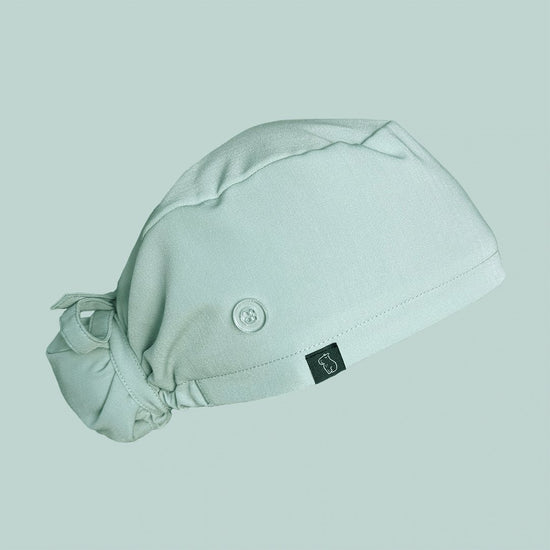 Capy Bun Scrub Cap in Mint (color)