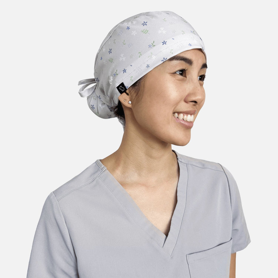 The Bun Scrub Cap: the modern scrub cap for long hair – Capy