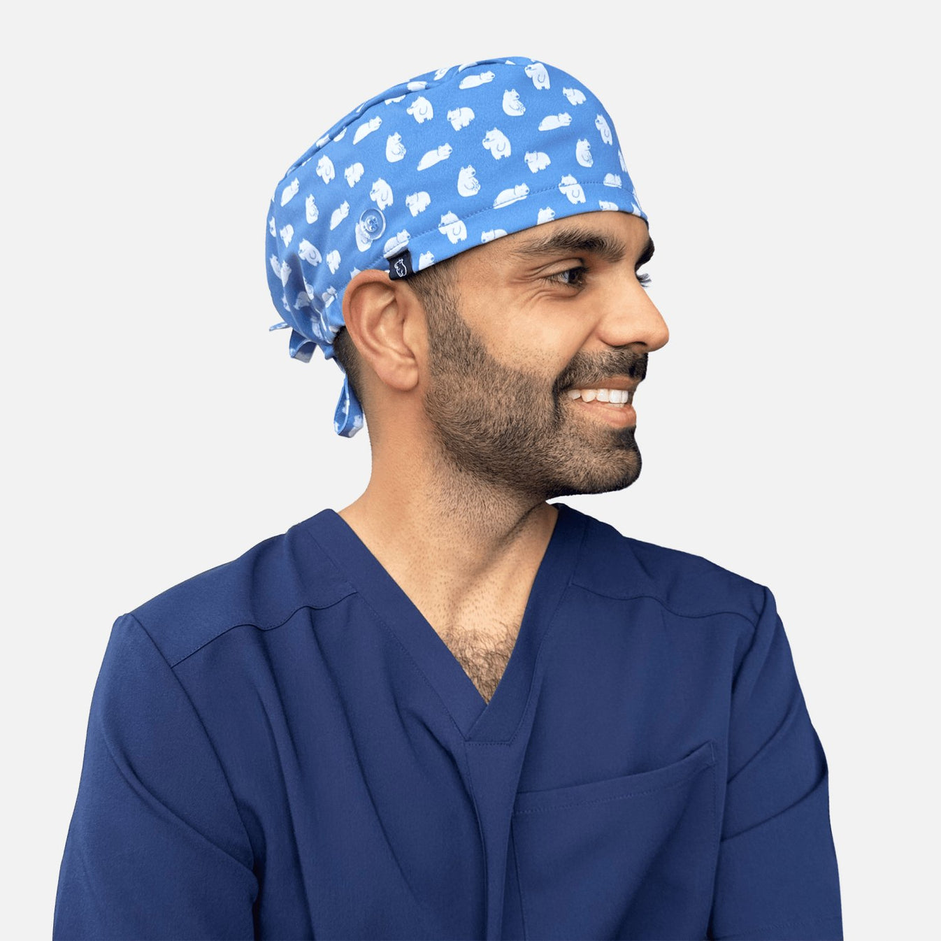 Capy Classic Scrub Cap in Bear-ly Existing